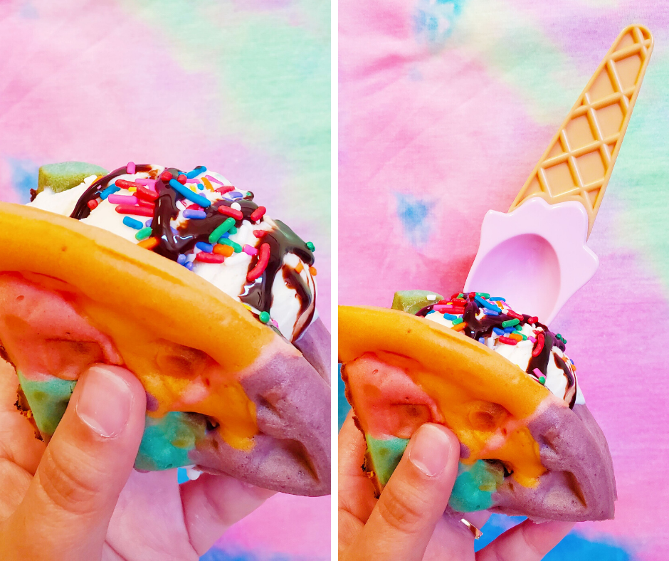 Put a Groovy Twist on Breakfast With These Tie-Dye Waffles – The ...