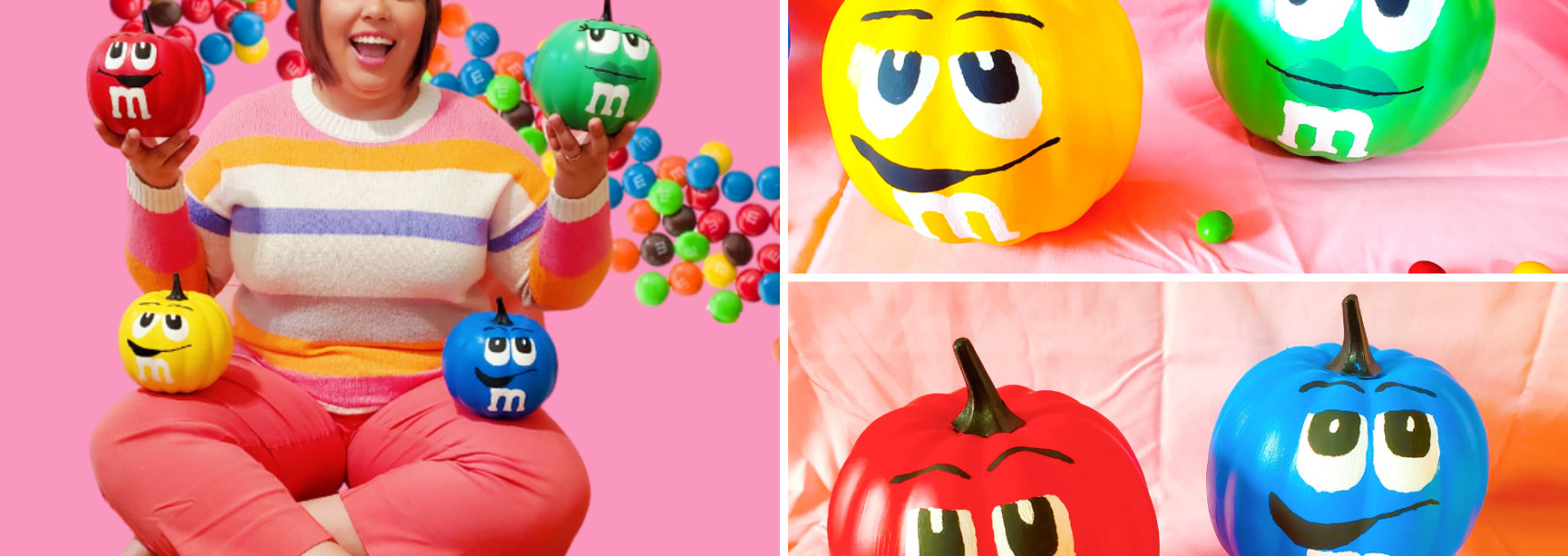 These DIY M&M Halloween Pumpkins Are So Sweet, You’ll Be Saying “I Want ...