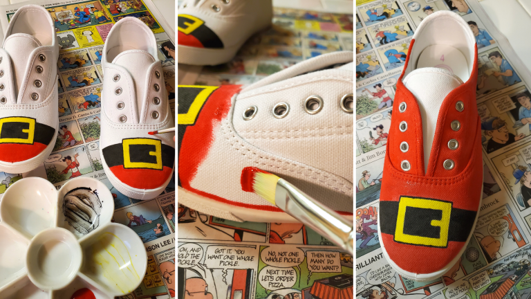 These DIY Santa Sneakers Are Claus-itively Adorable for Christmas – The ...