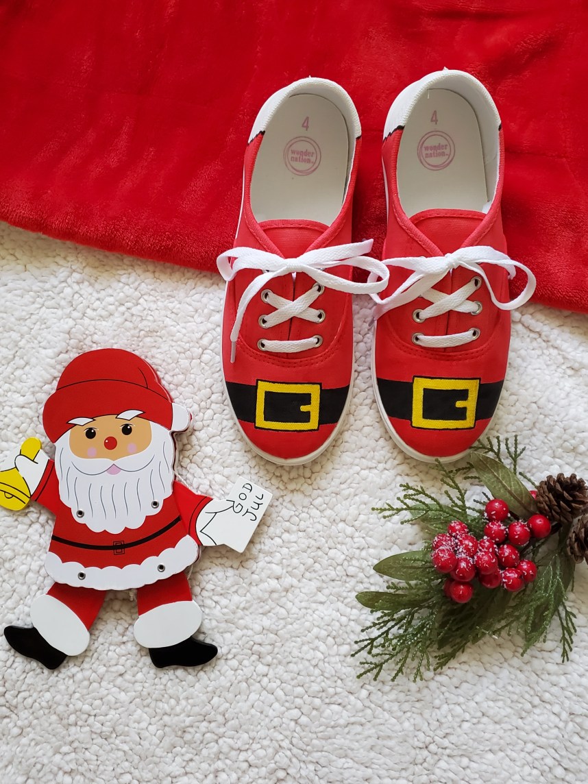 These DIY Santa Sneakers Are Claus-itively Adorable for Christmas – The ...