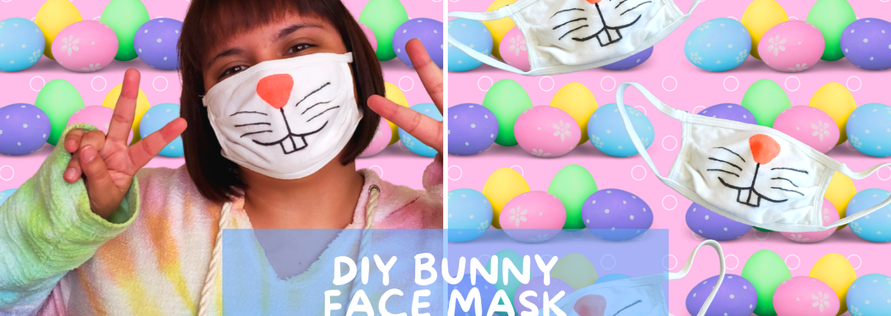 Help Keep Every Bunny Safe This Spring With These DIY Bunny Face Masks ...